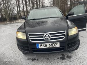 Volkswagen Touareg 2004 in Tallinn, with an engine capacity of 2.50 L and mileage of 387 thousand km for 1700 €, photo  on AUTOMOTO.COM.LV