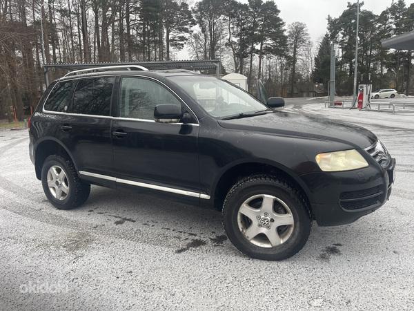 Volkswagen Touareg 2004 Tallina, ar dzinēja tilpumu 2.50 L un nobraukumu 387 tūkst. km par 1700 €, foto 5 vietnē AUTOMOTO.COM.LV