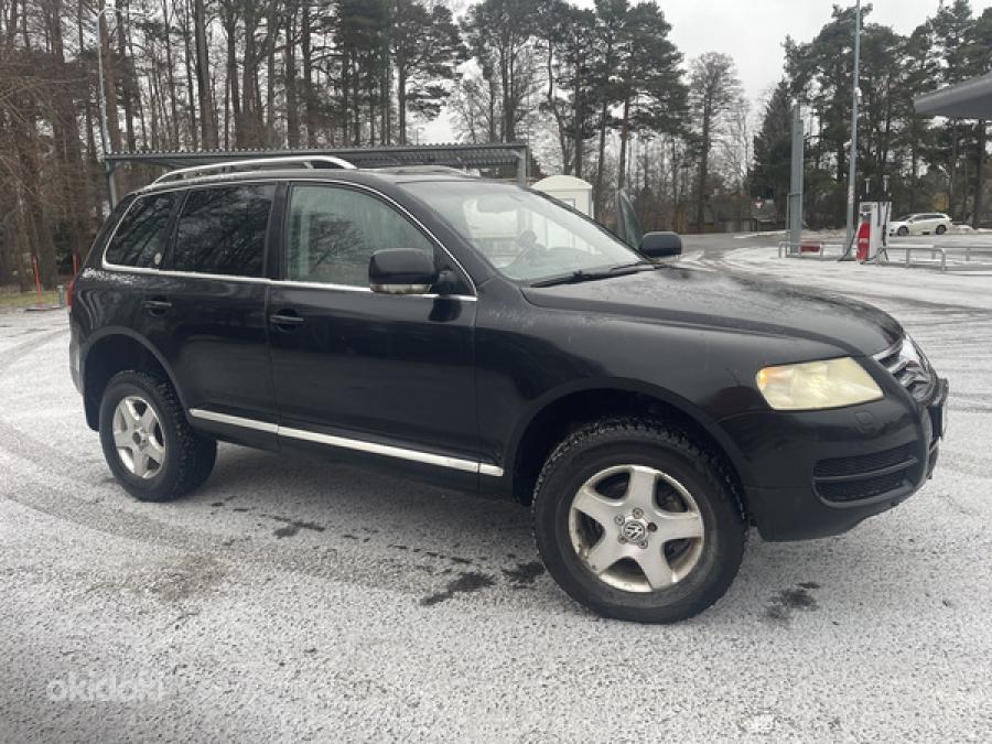 Volkswagen Touareg 2004 in Tallinn, with an engine capacity of 2.50 L and mileage of 387 thousand km for 1700 €, photo 6 on AUTOMOTO.COM.LV