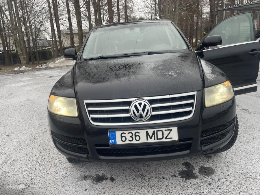 Volkswagen Touareg 2004 in Tallinn, with an engine capacity of 2.50 L and mileage of 387 thousand km for 1700 €, photo 15 on AUTOMOTO.COM.LV