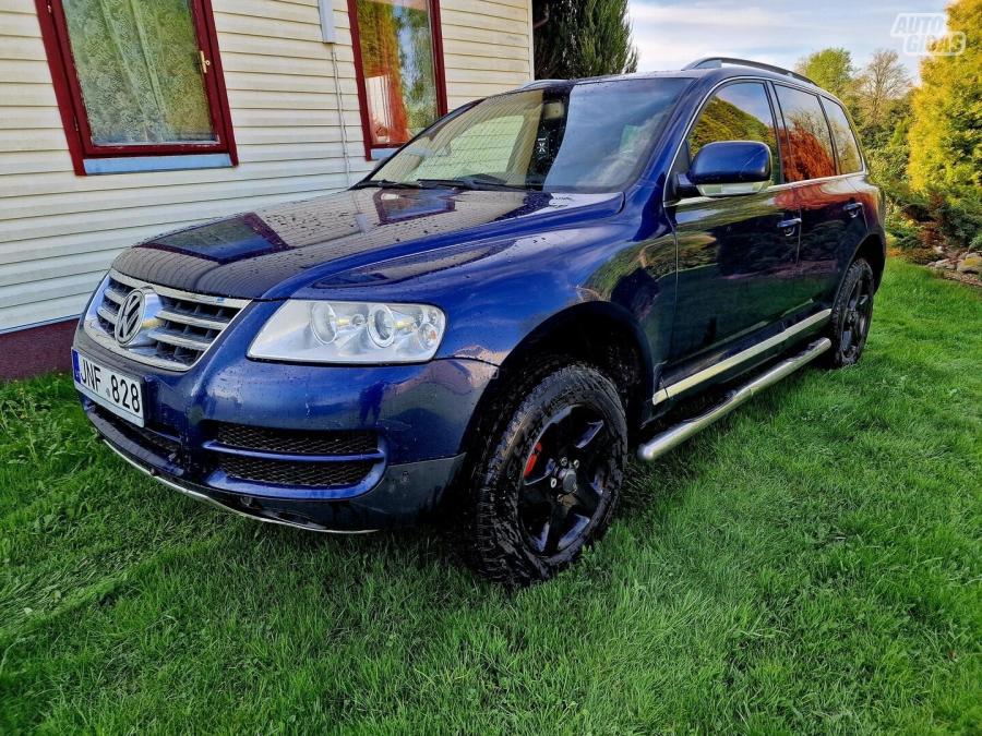 Volkswagen Touareg 2005 Kaišiadorys, ar dzinēja tilpumu 2.50 L un nobraukumu 380 tūkst. km par 2500 €, foto 5 vietnē AUTOMOTO.COM.LV