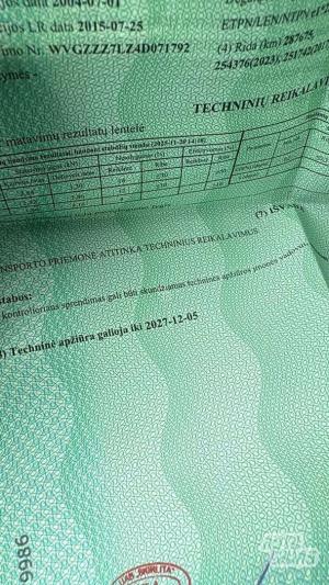 Volkswagen Touareg 2005 Varėna, ar dzinēja tilpumu 3.20 L un nobraukumu 294 tūkst. km par 1450 €, foto 9 vietnē AUTOMOTO.COM.LV