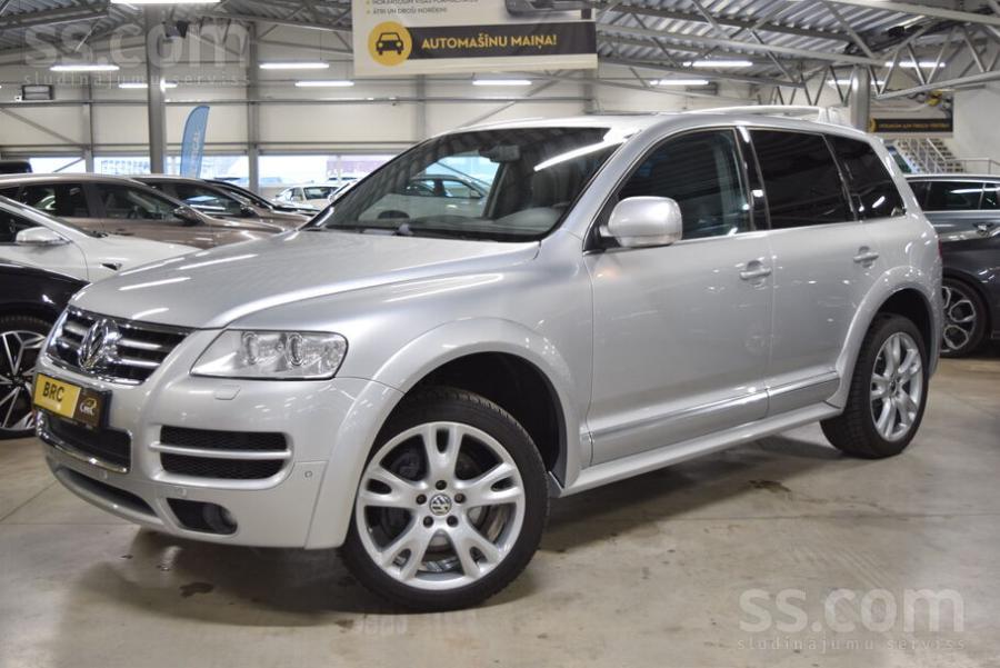 Volkswagen Touareg 2005 Rīga, ar dzinēja tilpumu 6.00 L un nobraukumu 131 tūkst. km par 19900 €, foto 1 vietnē AUTOMOTO.COM.LV