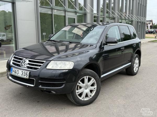 Volkswagen Touareg 2005 Viļņa, ar dzinēja tilpumu 2.50 L un nobraukumu 321 tūkst. km par 2350 €, foto 1 vietnē AUTOMOTO.COM.LV
