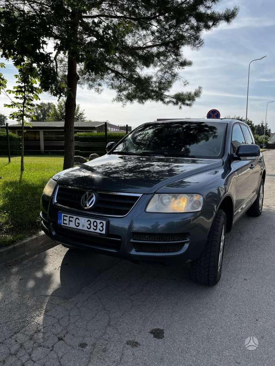 Volkswagen Touareg 2005 Gargždai, ar dzinēja tilpumu 2.50 L un nobraukumu 269 tūkst. km par 3600 €, foto 1 vietnē AUTOMOTO.COM.LV