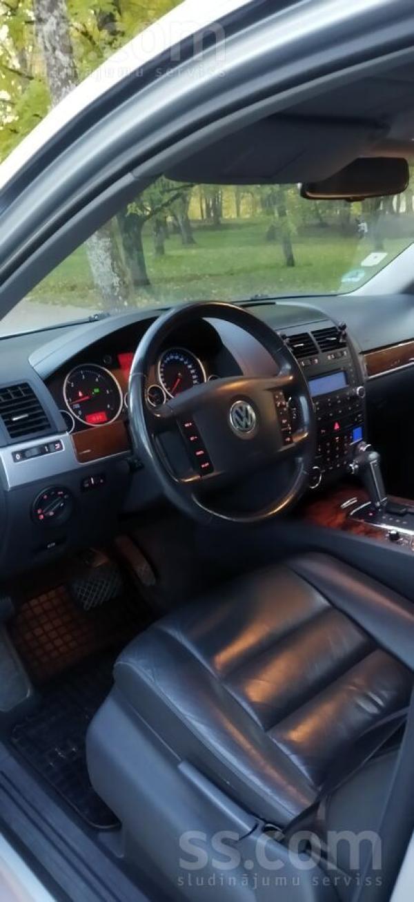 Volkswagen Touareg 2006 in Kuldiga, with an engine capacity of 3.00 L and mileage of 273 thousand km for 3800 €, photo 7 on AUTOMOTO.COM.LV