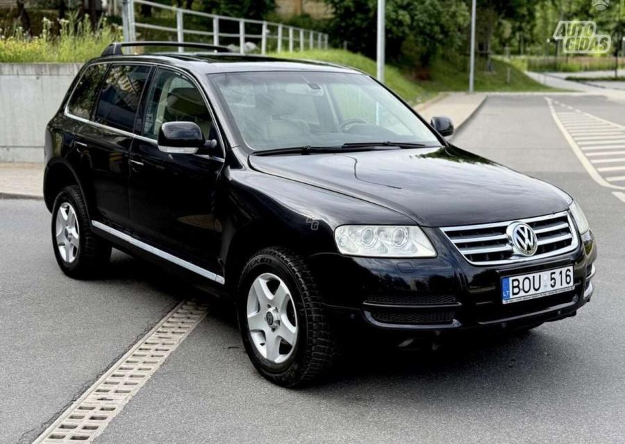 Volkswagen Touareg 2006 Viļņa, ar dzinēja tilpumu 2.50 L un nobraukumu 313 tūkst. km par 1700 €, foto 3 vietnē AUTOMOTO.COM.LV