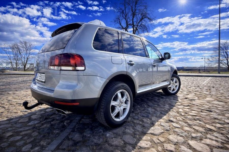 Volkswagen Touareg 2007 in Daugavpils, with an engine capacity of 3.00 L and mileage of 399 thousand km for 5500 €, photo 10 on AUTOMOTO.COM.LV