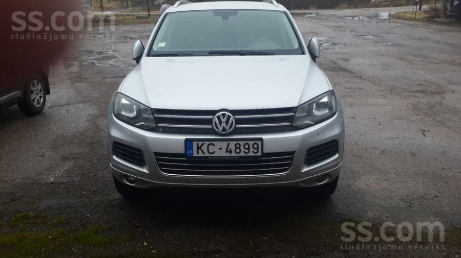 Volkswagen Touareg 2011 in Rezekne, with an engine capacity of 3.00 L and mileage of 329 thousand km for 8900 €, photo 1 on AUTOMOTO.COM.LV