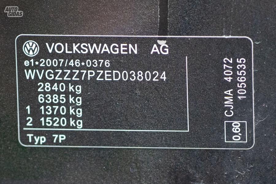 Volkswagen Touareg 2014 in Vilnius, with an engine capacity of 3.00 L and mileage of 490 thousand km for 8100 €, photo 6 on AUTOMOTO.COM.LV
