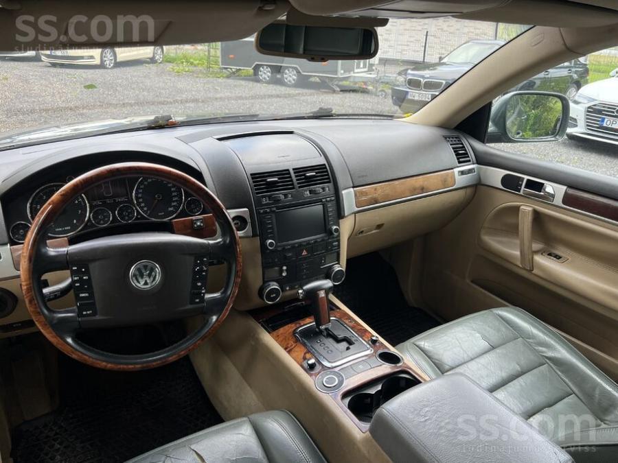 Zaļš Volkswagen Touareg 2002 Rīga, ar dzinēja tilpumu 3.20 L un nobraukumu 374 tūkst. km par 3480 €, foto 9 vietnē AUTOMOTO.COM.LV