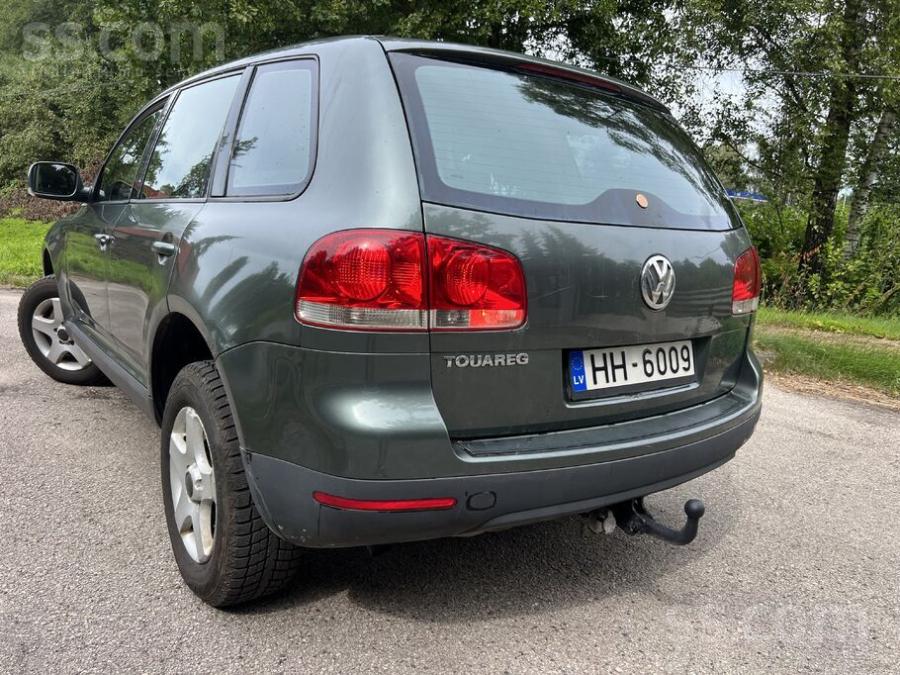Zaļš Volkswagen Touareg 2002 Rīga, ar dzinēja tilpumu 3.20 L un nobraukumu 374 tūkst. km par 3480 €, foto 11 vietnē AUTOMOTO.COM.LV