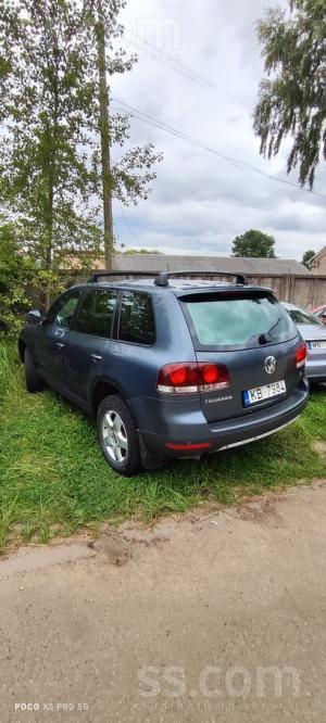 Zaļš Volkswagen Touareg 2007 Ludza, ar dzinēja tilpumu 2.50 L un nobraukumu 204 tūkst. km par 2800 €, foto 4 vietnē AUTOMOTO.COM.LV