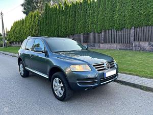 Green Volkswagen Touareg 2007 in Vilnius, with an engine capacity of 2.97 L and mileage of 251 thousand km for 3750 €, photo 4 on AUTOMOTO.COM.LV