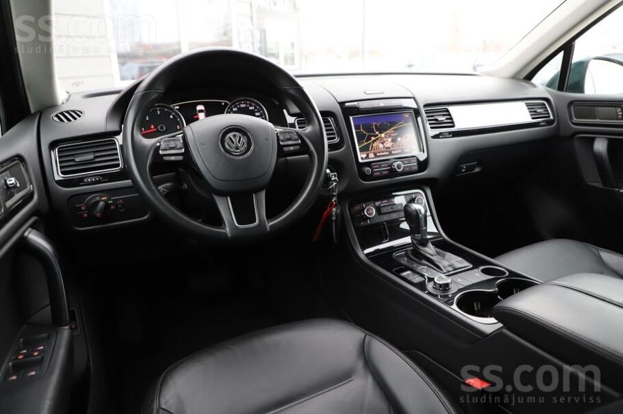 Zaļš Volkswagen Touareg 2011 Tukums, ar dzinēja tilpumu 3.00 L un nobraukumu 296 tūkst. km par 8900 €, foto 7 vietnē AUTOMOTO.COM.LV