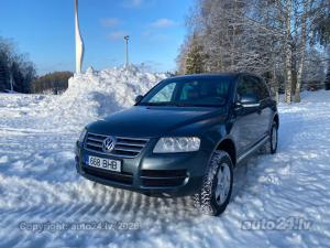 Grey Volkswagen Touareg 2005 in Tallinn, with an engine capacity of 2.50 L and mileage of 362 thousand km for 4600 €, photo 17 on AUTOMOTO.COM.LV