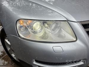 Grey Volkswagen Touareg 2005 in Riga, with an engine capacity of 3.20 L and mileage of 280 thousand km for 2800 €, photo 17 on AUTOMOTO.COM.LV