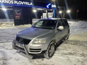 Grey Volkswagen Touareg 2006 in Vilnius, with an engine capacity of 2.46 L and mileage of 300 thousand km for 2450 €, photo 11 on AUTOMOTO.COM.LV