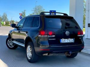 Pelēks Volkswagen Touareg 2007 Rīga, ar dzinēja tilpumu 2.50 L un nobraukumu 393 tūkst. km par 4690 €, foto 6 vietnē AUTOMOTO.COM.LV