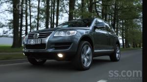 Grey Volkswagen Touareg 2007 in Riga, with an engine capacity of 2.50 L and mileage of 0 thousand km for 3200 €, photo  on AUTOMOTO.COM.LV
