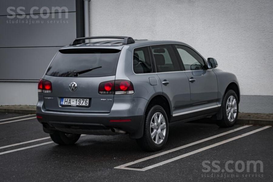Pelēks Volkswagen Touareg 2008 Rīga, ar dzinēja tilpumu 3.00 L un nobraukumu 0 tūkst. km par 5990 €, foto 4 vietnē AUTOMOTO.COM.LV