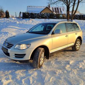 Pelēks Volkswagen Touareg 2008 Utena, ar dzinēja tilpumu 2.97 L un nobraukumu 166 tūkst. km par 5900 €, foto 2 vietnē AUTOMOTO.COM.LV