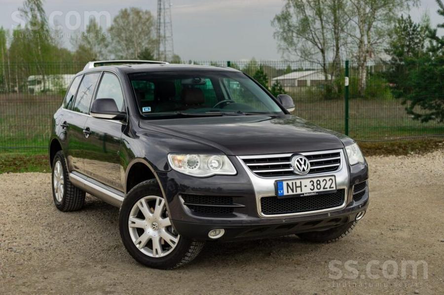 Pelēks Volkswagen Touareg 2009 Rīga, ar dzinēja tilpumu 3.00 L un nobraukumu 0 tūkst. km par 8490 €, foto 3 vietnē AUTOMOTO.COM.LV