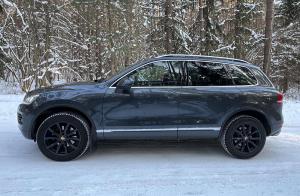 Pelēks Volkswagen Touareg 2011 Kauņa, ar dzinēja tilpumu 2.97 L un nobraukumu 308 tūkst. km par 10800 €, foto 10 vietnē AUTOMOTO.COM.LV