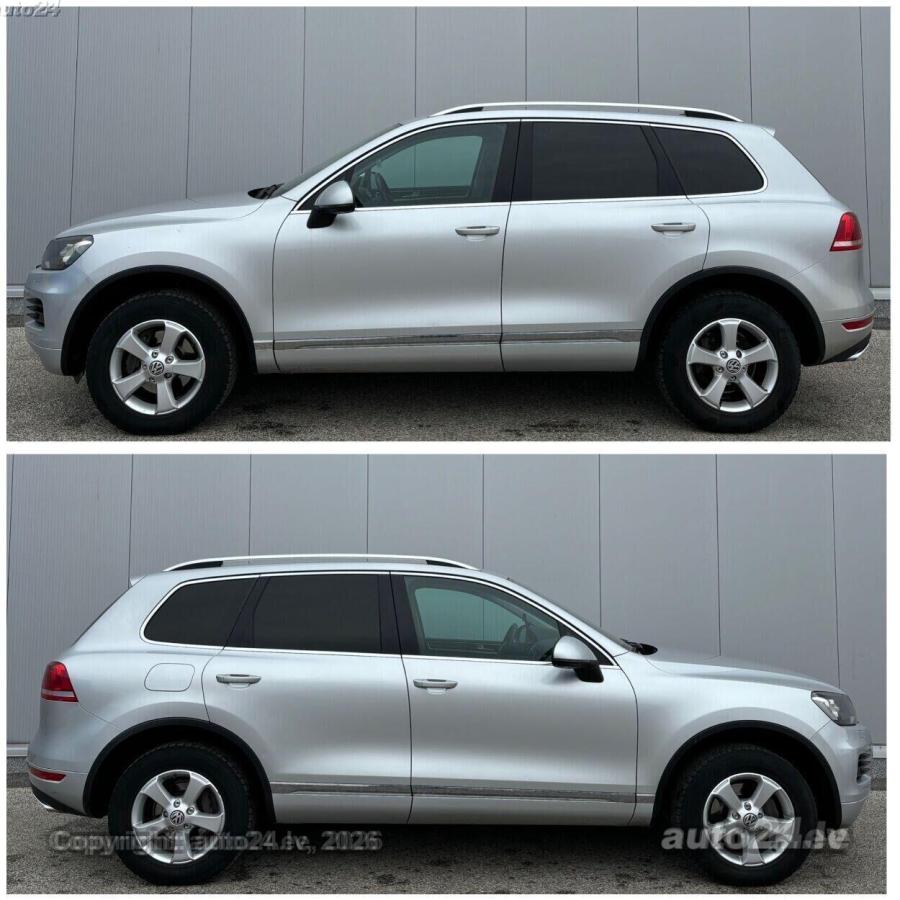 Pelēks Volkswagen Touareg 2012 Tartu, ar dzinēja tilpumu 3.00 L un nobraukumu 440 tūkst. km par 7000 €, foto 5 vietnē AUTOMOTO.COM.LV