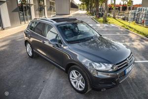 Pelēks Volkswagen Touareg 2012 Kauņa, ar dzinēja tilpumu 2.97 L un nobraukumu 360 tūkst. km par 11500 €, foto 9 vietnē AUTOMOTO.COM.LV
