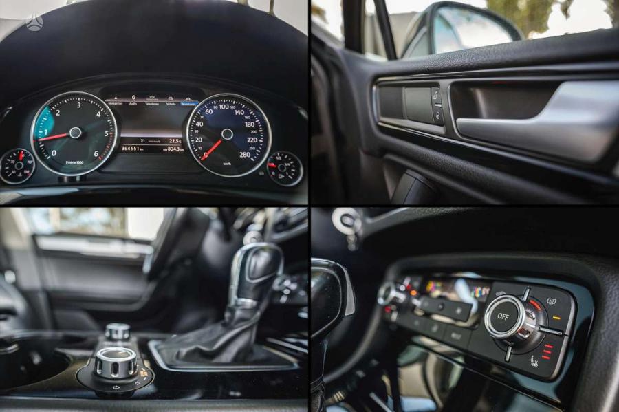 Pelēks Volkswagen Touareg 2012 Kauņa, ar dzinēja tilpumu 2.97 L un nobraukumu 360 tūkst. km par 11500 €, foto 20 vietnē AUTOMOTO.COM.LV