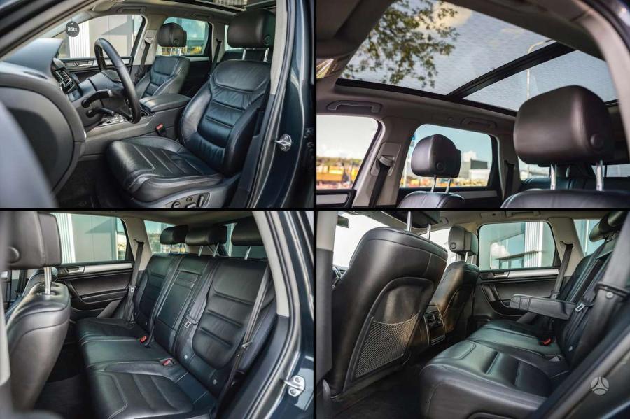 Pelēks Volkswagen Touareg 2012 Kauņa, ar dzinēja tilpumu 2.97 L un nobraukumu 360 tūkst. km par 11500 €, foto 26 vietnē AUTOMOTO.COM.LV