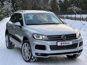 Pelēks Volkswagen Touareg 2013 Utena, ar dzinēja tilpumu 2.97 L un nobraukumu 285 tūkst. km par 11950 €, foto 6 vietnē AUTOMOTO.COM.LV