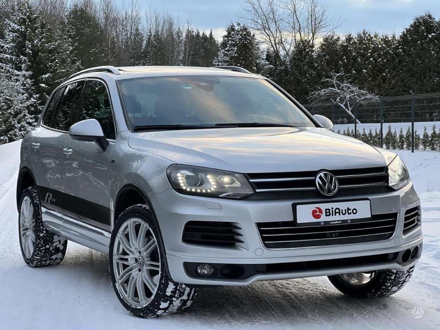 Pelēks Volkswagen Touareg 2013 Utena, ar dzinēja tilpumu 2.97 L un nobraukumu 285 tūkst. km par 11950 €, foto 7 vietnē AUTOMOTO.COM.LV