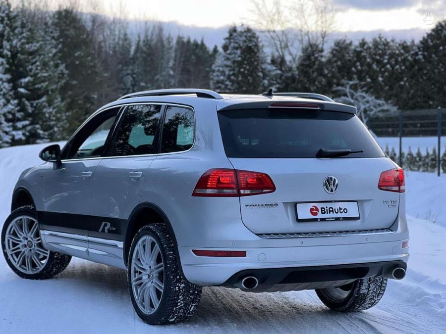 Pelēks Volkswagen Touareg 2013 Utena, ar dzinēja tilpumu 2.97 L un nobraukumu 285 tūkst. km par 11950 €, foto 11 vietnē AUTOMOTO.COM.LV