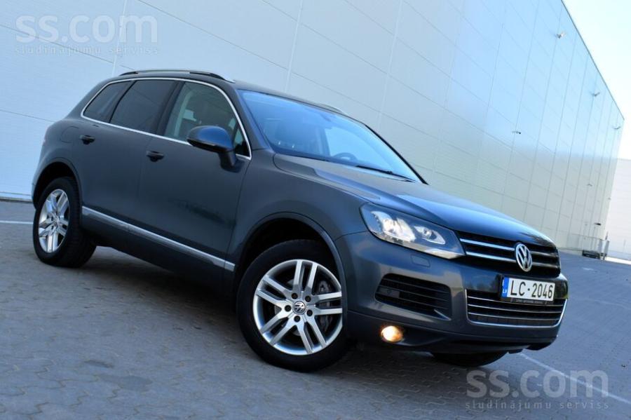 Pelēks Volkswagen Touareg 2014 Rīga, ar dzinēja tilpumu 3.00 L un nobraukumu 269 tūkst. km par 14500 €, foto 8 vietnē AUTOMOTO.COM.LV