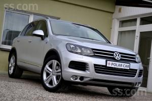Pelēks Volkswagen Touareg 2014 Tukums, ar dzinēja tilpumu 3.00 L un nobraukumu 258 tūkst. km par 14190 €, foto 3 vietnē AUTOMOTO.COM.LV
