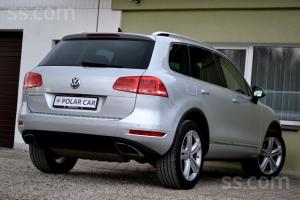 Pelēks Volkswagen Touareg 2014 Tukums, ar dzinēja tilpumu 3.00 L un nobraukumu 258 tūkst. km par 14190 €, foto 4 vietnē AUTOMOTO.COM.LV