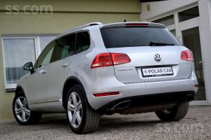 Pelēks Volkswagen Touareg 2014 Tukums, ar dzinēja tilpumu 3.00 L un nobraukumu 258 tūkst. km par 14190 €, foto 5 vietnē AUTOMOTO.COM.LV