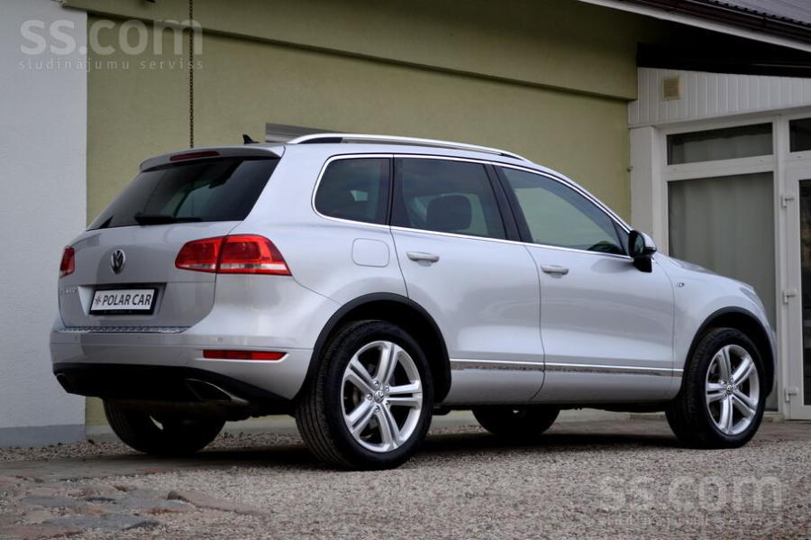 Pelēks Volkswagen Touareg 2014 Tukums, ar dzinēja tilpumu 3.00 L un nobraukumu 258 tūkst. km par 14190 €, foto 9 vietnē AUTOMOTO.COM.LV