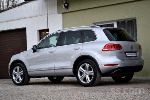 Pelēks Volkswagen Touareg 2014 Tukums, ar dzinēja tilpumu 3.00 L un nobraukumu 258 tūkst. km par 14190 €, foto 10 vietnē AUTOMOTO.COM.LV