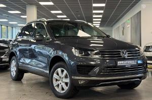 Grey Volkswagen Touareg 2015 in Klaipeda, with an engine capacity of 2.97 L and mileage of 232 thousand km for 17900 €, photo 10 on AUTOMOTO.COM.LV
