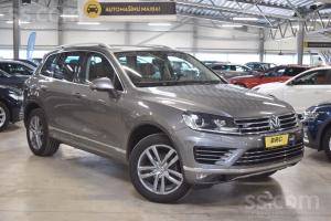 Pelēks Volkswagen Touareg 2015 Rīga, ar dzinēja tilpumu 3.00 L un nobraukumu 191 tūkst. km par 14900 €, foto 1 vietnē AUTOMOTO.COM.LV