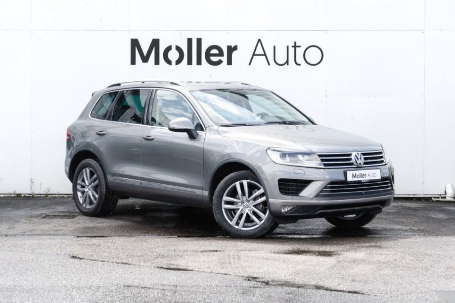 Pelēks Volkswagen Touareg 2015 Rīga, ar dzinēja tilpumu 3.00 L un nobraukumu 222 tūkst. km par 17950 €, foto 3 vietnē AUTOMOTO.COM.LV