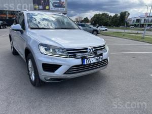 Серый Фольксваген Туарег 2015 в Рига, объемом двигателя 3.00 л и пробегом 198 тыс. км за 13800 €, фото  на AUTOMOTO.COM.LV
