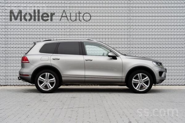 Фольксваген Туарег 2015 в Рига на AUTOMOTO.COM.LV Серый Фольксваген Туарег 2015 в Рига, объемом двигателя 3.00 л и пробегом 230 тыс. км за 21800 €, фото 6 на AUTOMOTO.COM.LV