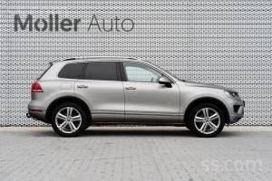 Pelēks Volkswagen Touareg 2015 Rīga, ar dzinēja tilpumu 3.00 L un nobraukumu 230 tūkst. km par 21800 €, foto 6 vietnē AUTOMOTO.COM.LV
