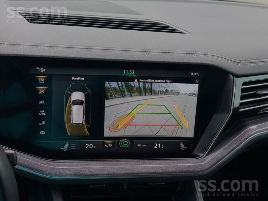 Pelēks Volkswagen Touareg 2019 Rīga, ar dzinēja tilpumu 3.00 L un nobraukumu 188 tūkst. km par 32000 €, foto 30 vietnē AUTOMOTO.COM.LV