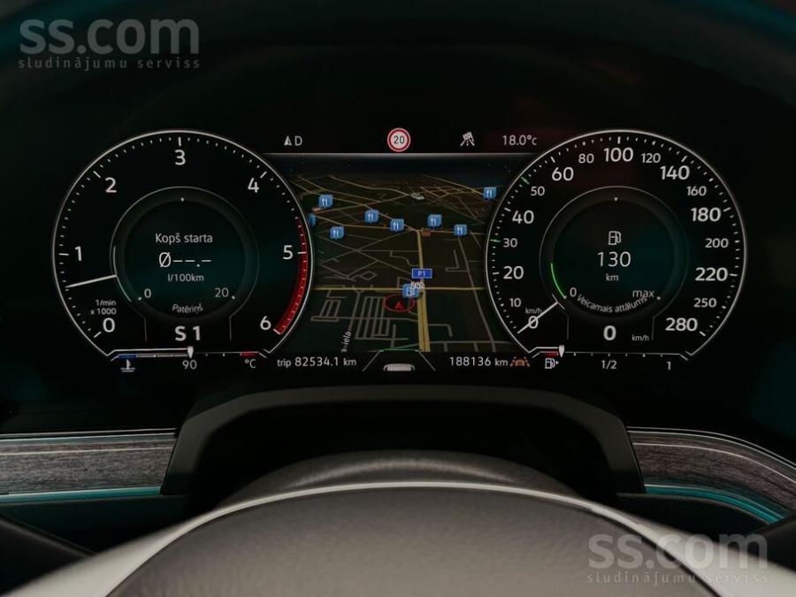 Pelēks Volkswagen Touareg 2019 Rīga, ar dzinēja tilpumu 3.00 L un nobraukumu 188 tūkst. km par 32000 €, foto 32 vietnē AUTOMOTO.COM.LV