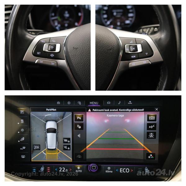 Grey Volkswagen Touareg 2020 in Tallinn, with an engine capacity of 3.00 L and mileage of 156 thousand km for 39900 €, photo 8 on AUTOMOTO.COM.LV